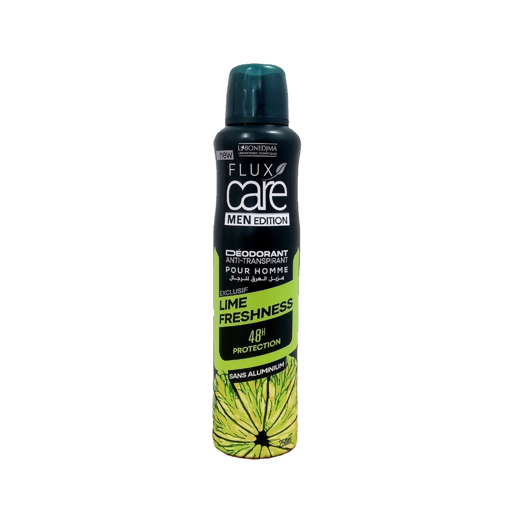 Flux Care Men Edition Déodorant Anti-Transpirant Pour Homme Lime Fresh ...