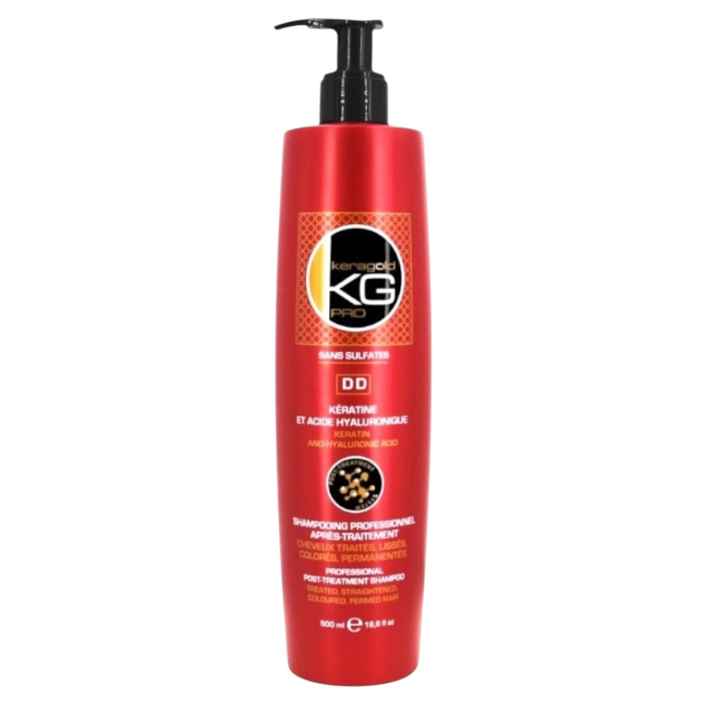 Kéragold Pro Shampoing Sans Sulfates Kératine & Acide Hyaluronique – ADIBA